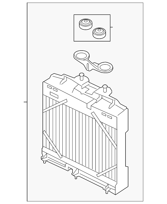 17117805630 - 2009-2019 BMW Auxiliary Radiator (17-11-7-805-630) | BMW ...