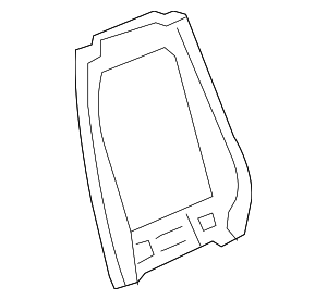 2010-2014 GM Seat Back Frame 22804411 | GMPartsDirect.com