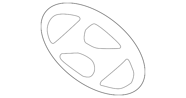 2017-2018 Hyundai Santa Fe Sport Ornament Pad 86300-4Z500 | OEM Parts ...