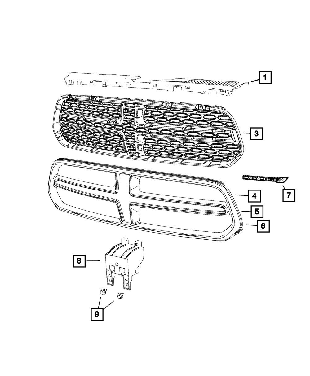 2014-2020 Dodge Durango OEM NEW Mopar 2001-2020 Dodge Durango Citadel ...