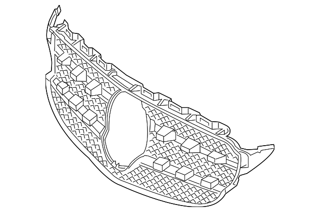 205-880-42-02 - Grille 2015-2018 Mercedes-Benz | Mercedes-Benz USA Parts