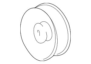 MD368210 Idler Pulley 2001-2006 Mitsubishi Montero | Mitsubishi Factory ...