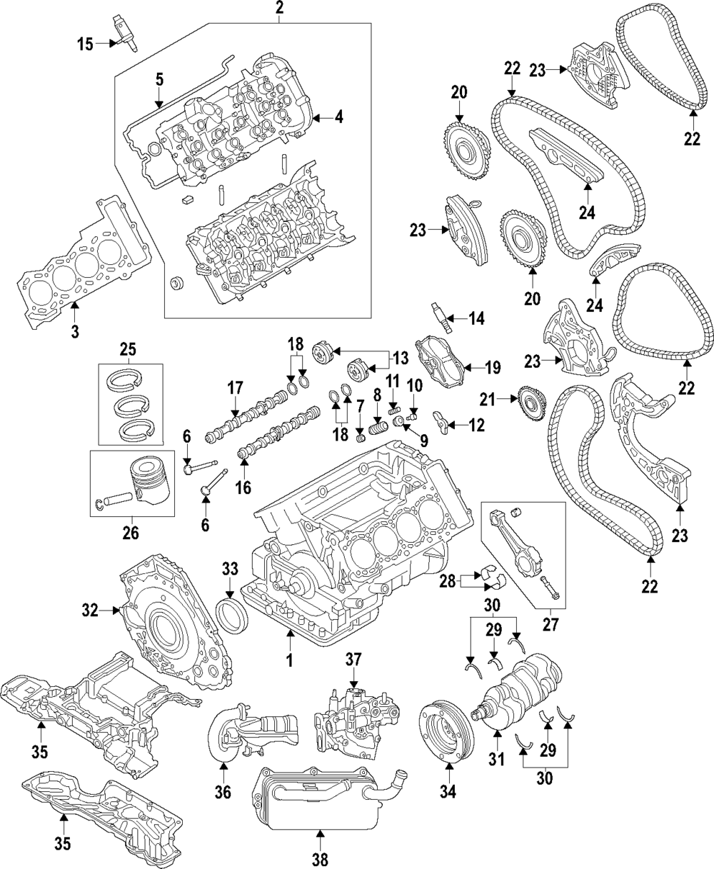 06E-103-697-AE - Engine Variable Valve Timing (Vvt) Solenoid 2013-2024 ...