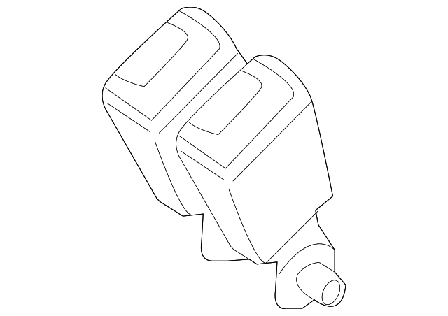 2016-2019 Ford Buckle End CK4Z-1460044-E | TascaParts.com