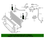 Radiator Mount Bracket 68507651AA | TascaParts.com
