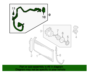 2007-2008 Kia Optima Suction Hose 97775-2G001 | OEM Parts Online