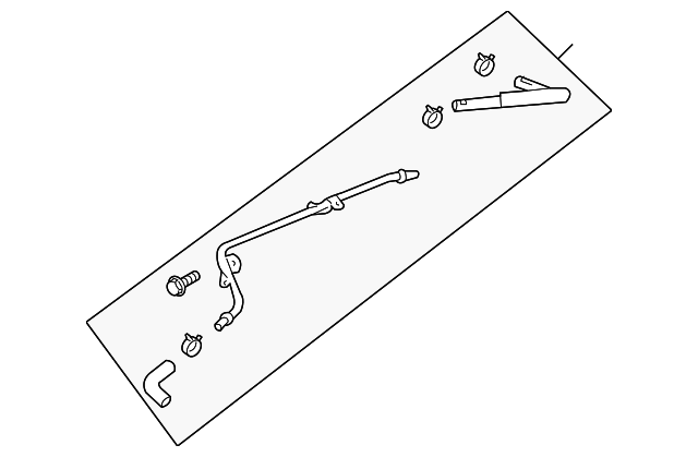 2007-2012 GM Engine Coolant Air Bleed Pipe 12636467 | GMPartsDirect.com
