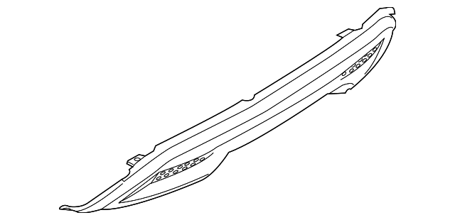 2014-2019 Ford Fiesta Stone Deflector D2BZ-17K835-DB | TascaParts.com