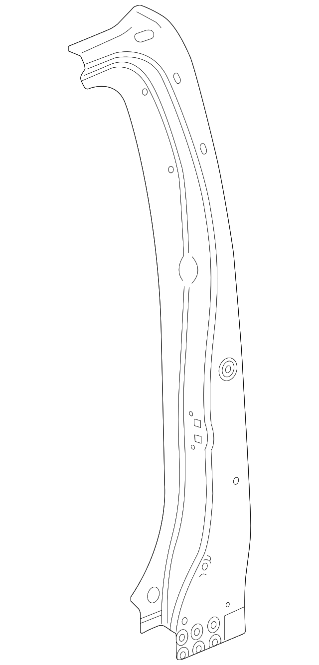 84606118 - Driver Side C-Pillar Outer Panel 2019-2023 GM | Chevrolet ...