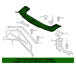 51647294928 - 2014-2020 BMW Upper Tie Bar (51-64-7-294-928) | BMW of ...