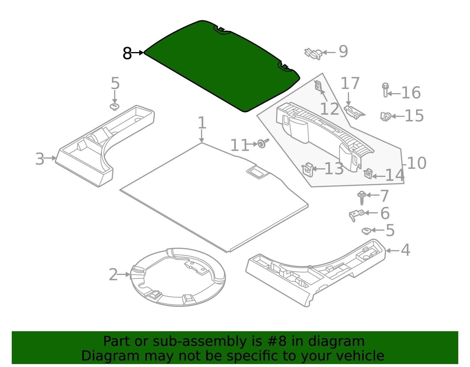 2020-2025 Ford Escape | Easy Access Cargo Shade | LJ6Z-78550A74-AC ...