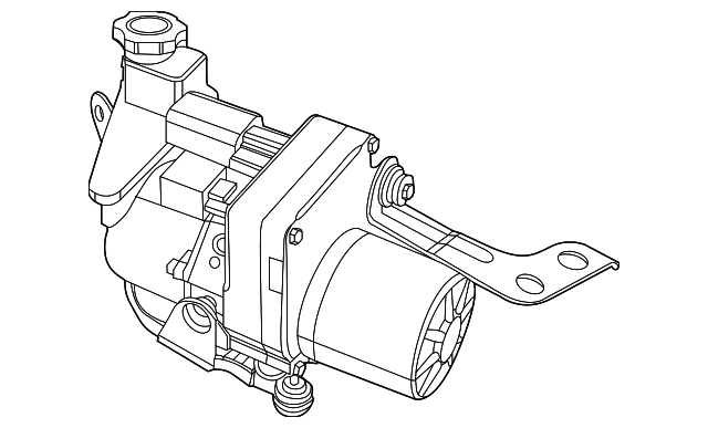 OEM MOPAR Power Steering Pump 68059524AK | TascaParts.com