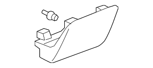 83211-SCV-A11ZB - Cover 2007-2011 Honda Element | Honda Parts Online