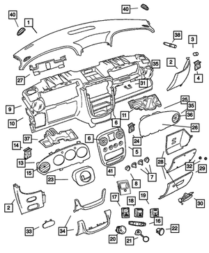 2002-2025 Mopar Double Ended Stud 6505668AA | My Mopar Parts