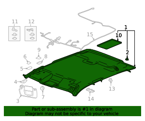 2019-2021 GM Headliner 84783507 | TascaParts.com