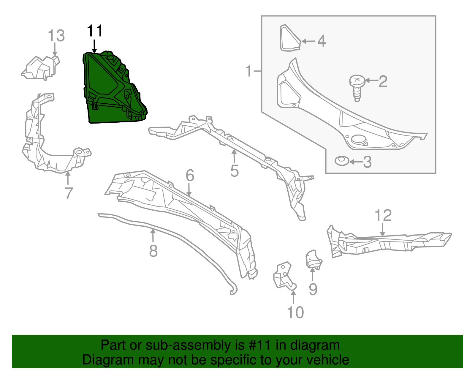 2010-2016 Porsche Panamera Housing 970-572-071-02 | Porsche Marin