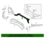 2010-2016 Porsche Panamera Plenum Panel 970-572-415-01 | Porsche Marin