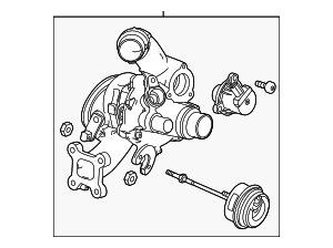 2022-2023 GM Turbocharger 25204082 | GM Parts Center