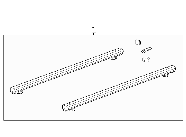 84065979 - GearOn(TM) Tiered Storage Cross Rail 2019-2024 GM ...