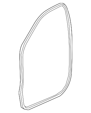 2020-2024 GM Front Side Door Weatherstrip 84349112 GM | GMPartsDirect.com