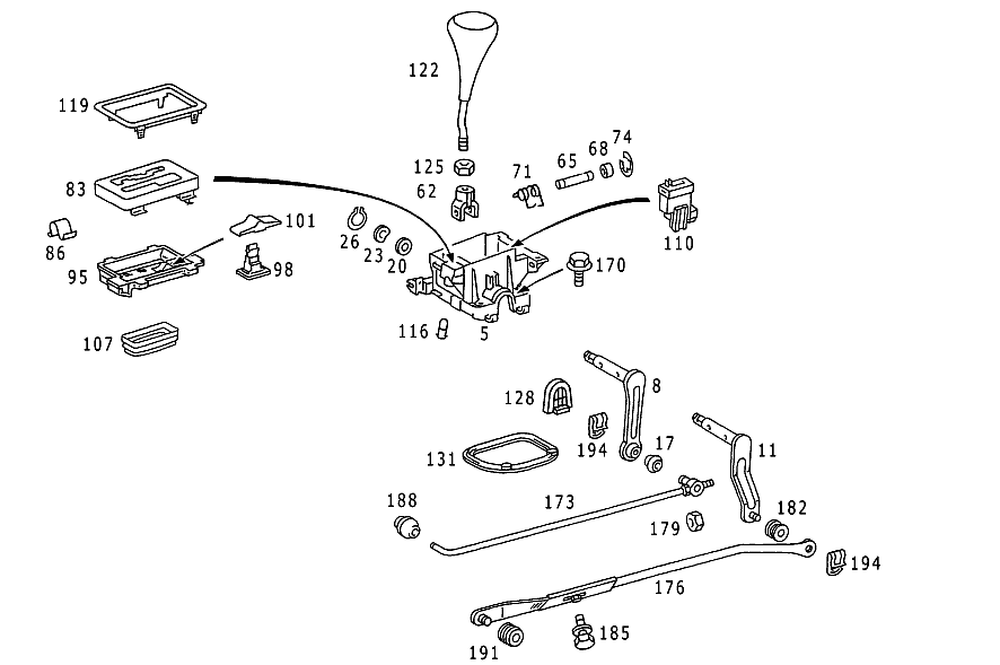 115-992-03-10 - Bearing Bushing 1954-1999 Mercedes-Benz | Mercedes-Benz ...