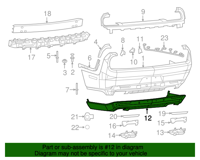 2015-2023 Dodge Challenger Fascia 68260008AB | Mopar Parts Canada