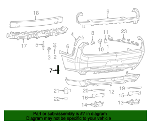 2015-2023 Dodge Rivet 68051424AA | TascaParts.com