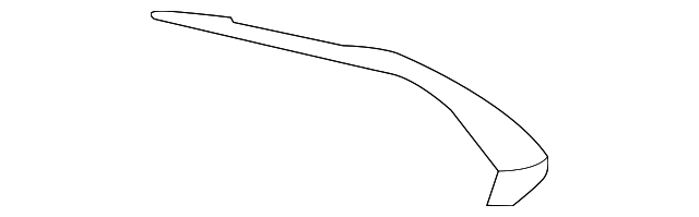 71509-TZ3-A00 - Molding, L Rear Bumper 2018-2020 Acura TLX | My Acura Parts