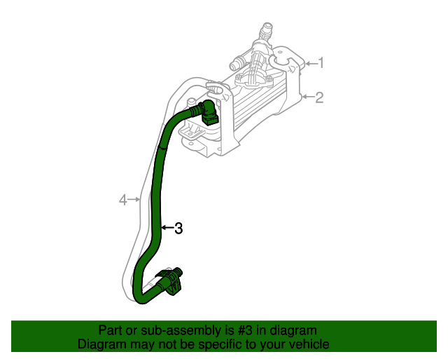17228689497 - 2019-2020 BMW i8 Oil Inlet Tube (17-22-8-689-497) | BMW ...