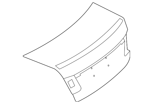 212-750-09-75 - Trunk Lid 2010-2016 Mercedes-Benz | Mercedes-Benz USA Parts