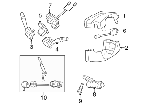 81910-2J010 - Ignition Switch 2009 Kia Borrego | Kia.Parts Store