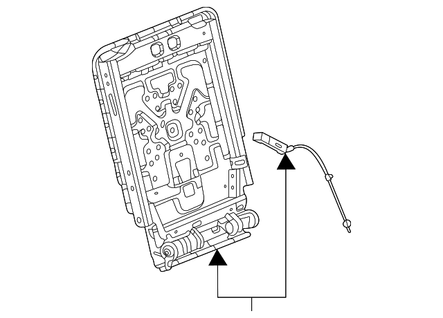 2021-2022 GM Seat Back Frame 84933492 | GMPartsDirect.com
