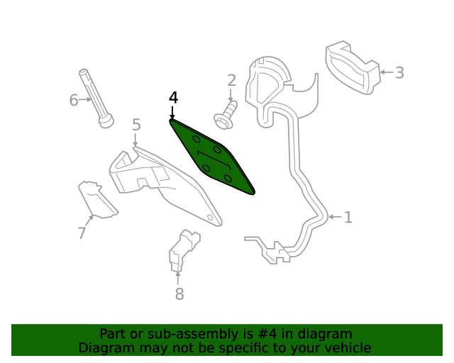 222-885-00-26-9999 - Drive Motor Battery Pack Charging Port Door 2015 ...