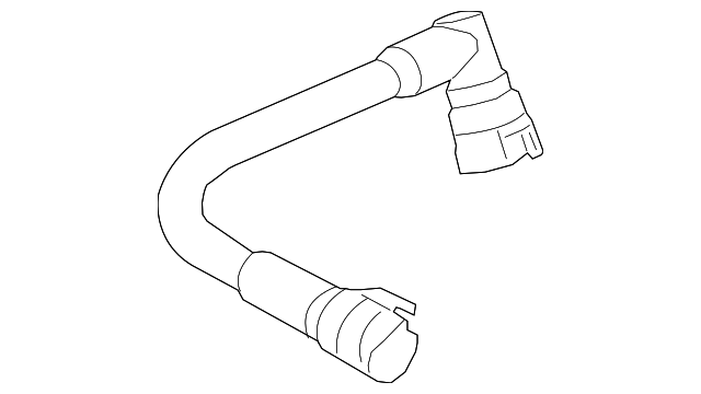 HL3Z-6A664-A - PCV Hose - 2017-2024 Ford | Lasco Auto Parts