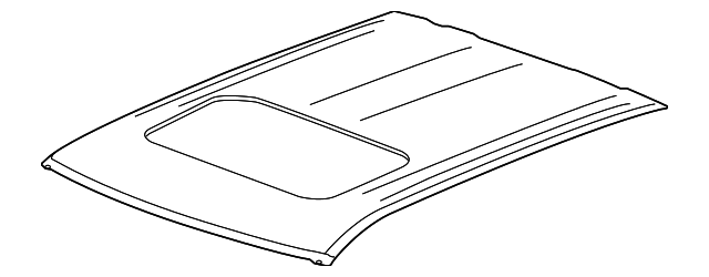 2019-2025 GM Roof Panel 84688142 GM | GMPartsDirect.com