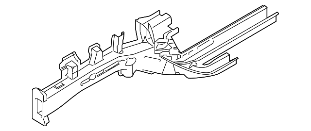 2019-2020 Hyundai Santa Fe Lower Rail 64601-S2000 | QuirkParts