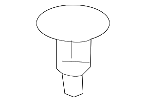 000-991-27-95 - Carpet Retainer 2008-2016 Smart Fortwo | Mercedes-Benz ...