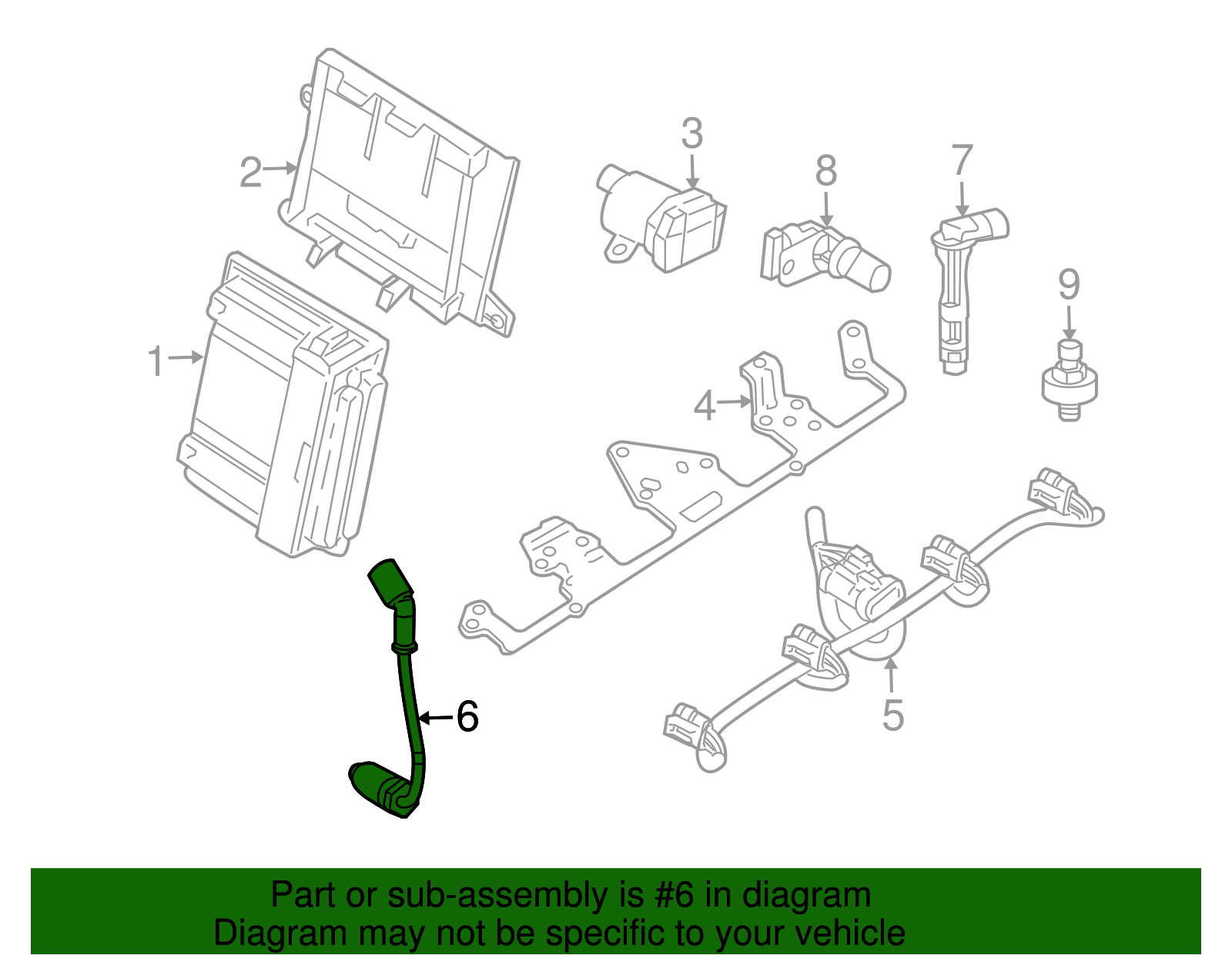 2003-2008 GM Plug Wire Set 19434441 | QuirkParts