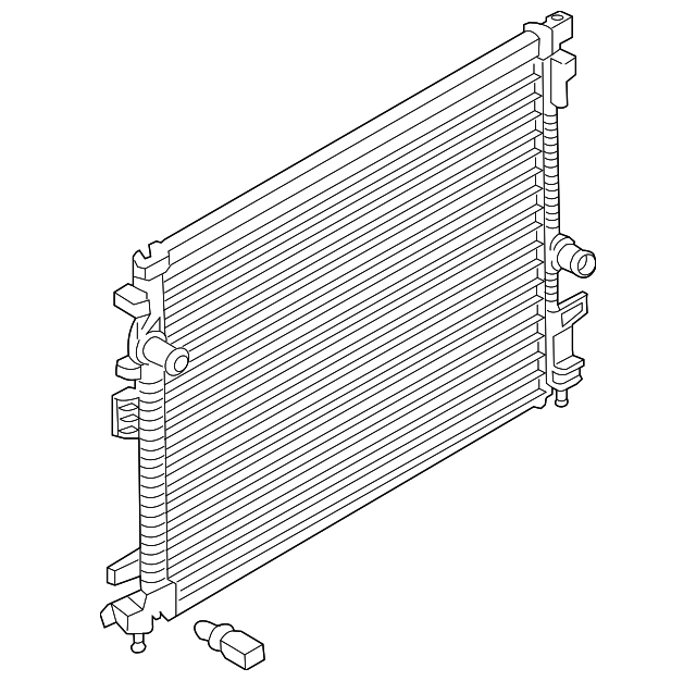 F2GZ-8005-G - Radiator - 2015-2023 Ford | OEM Parts Quick