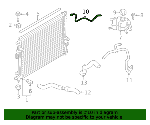 2018-2024 Ford Overflow Hose K2GZ-8075-D | OEM Parts Online
