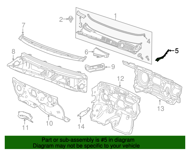 2017-2022 Buick Encore Extension 42553654 | GMPartsDirect.com