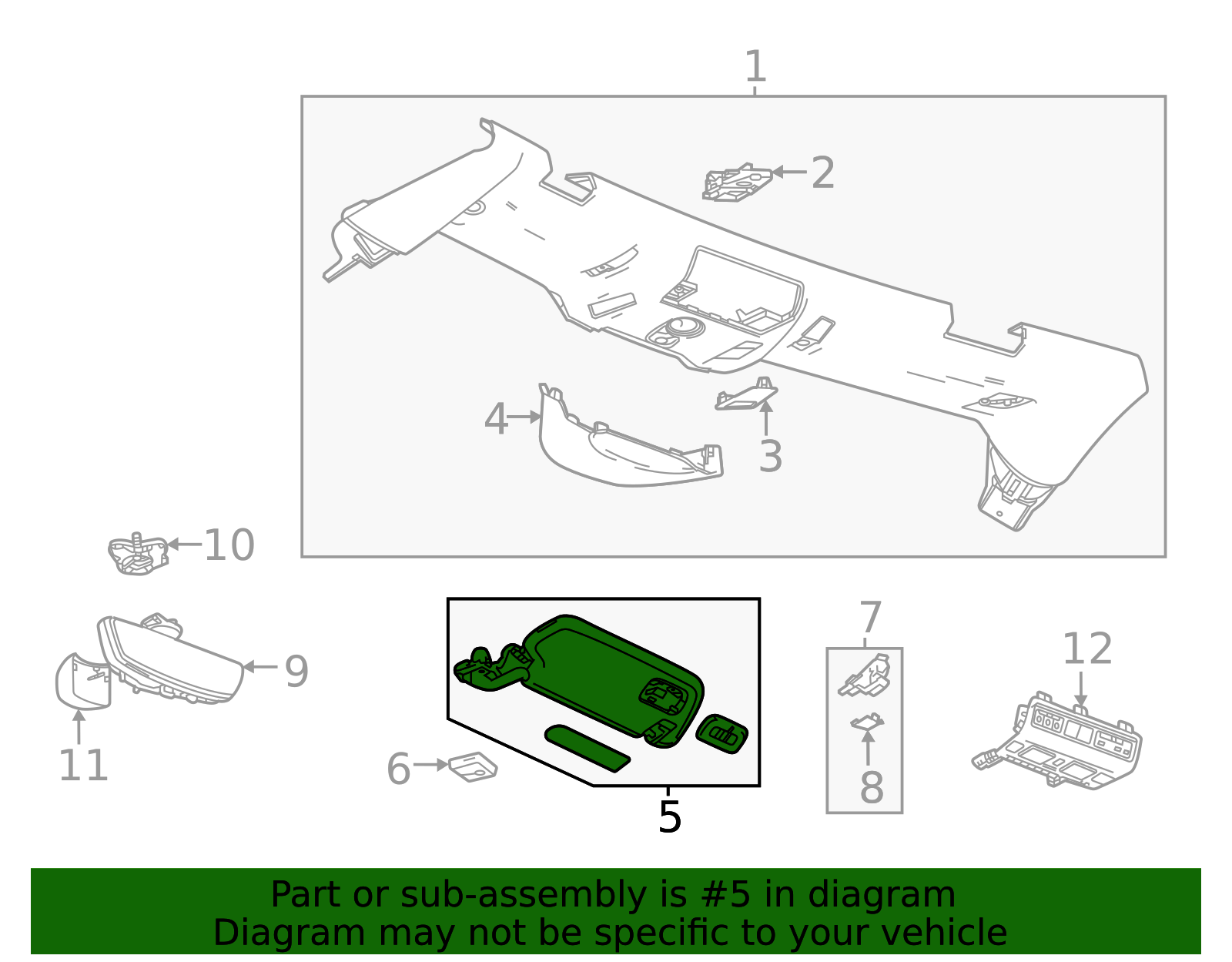 Buy Genuine GM Auto Parts - Sunshade (Part # 87818576) | GM Parts Store