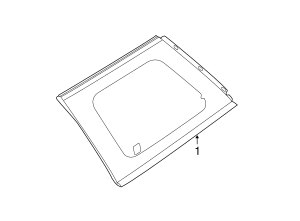 Genuine OEM Quarter Glass Part# LR077629 Fits 2013-2022 Land Rover ...