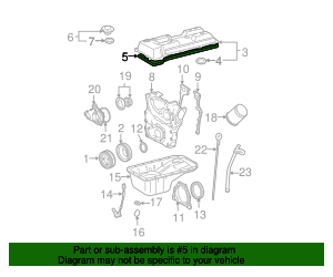 Toyota Engine Valve Cover Gasket Part# 1121375030 | Toyota Of Colorado ...