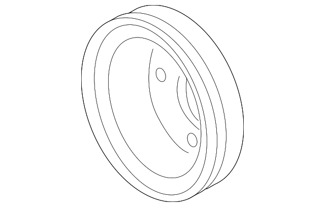 1994-2004 Toyota Crankshaft Pulley 88451-34010 | Toyota Parts Center