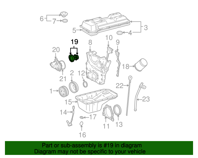 15103-75020 - Pump Rotor Set - 1994-2004 Toyota | Lithia Toyota Parts
