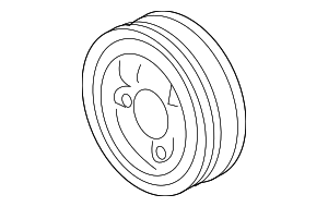 1994-2004 Toyota Crankshaft Pulley 13408-75030 | Toyota Parts Center