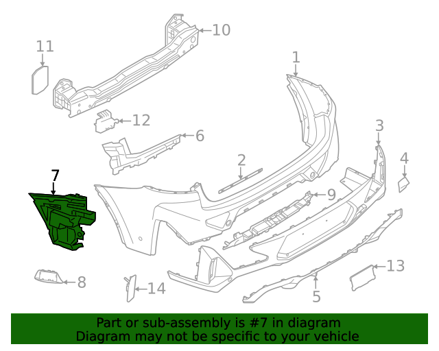 Genuine BMW 51-12-9-451-157 | Outer Support | FREE Shipping on Most ...