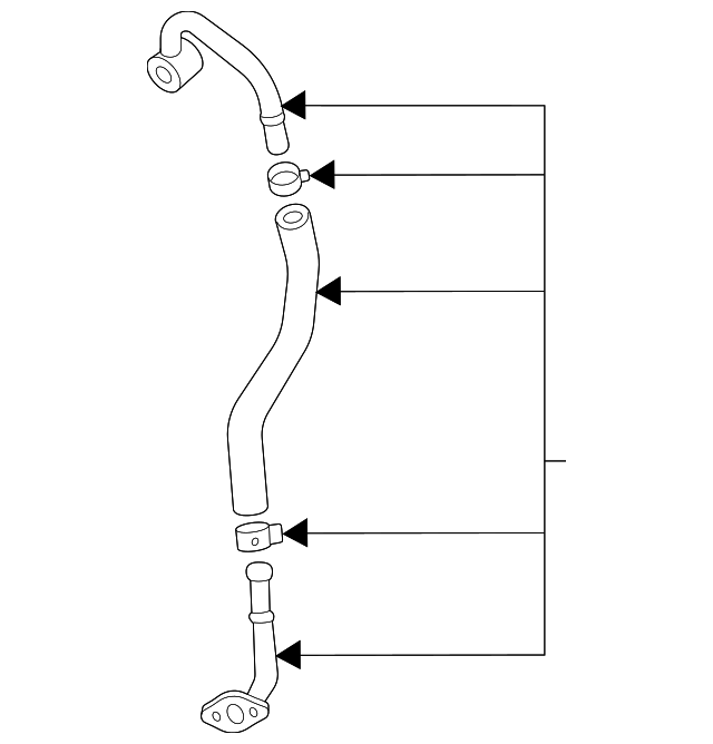 28250-2S300 - Turbocharger Coolant Line 2021-2024 Kia | Kia.Parts Store