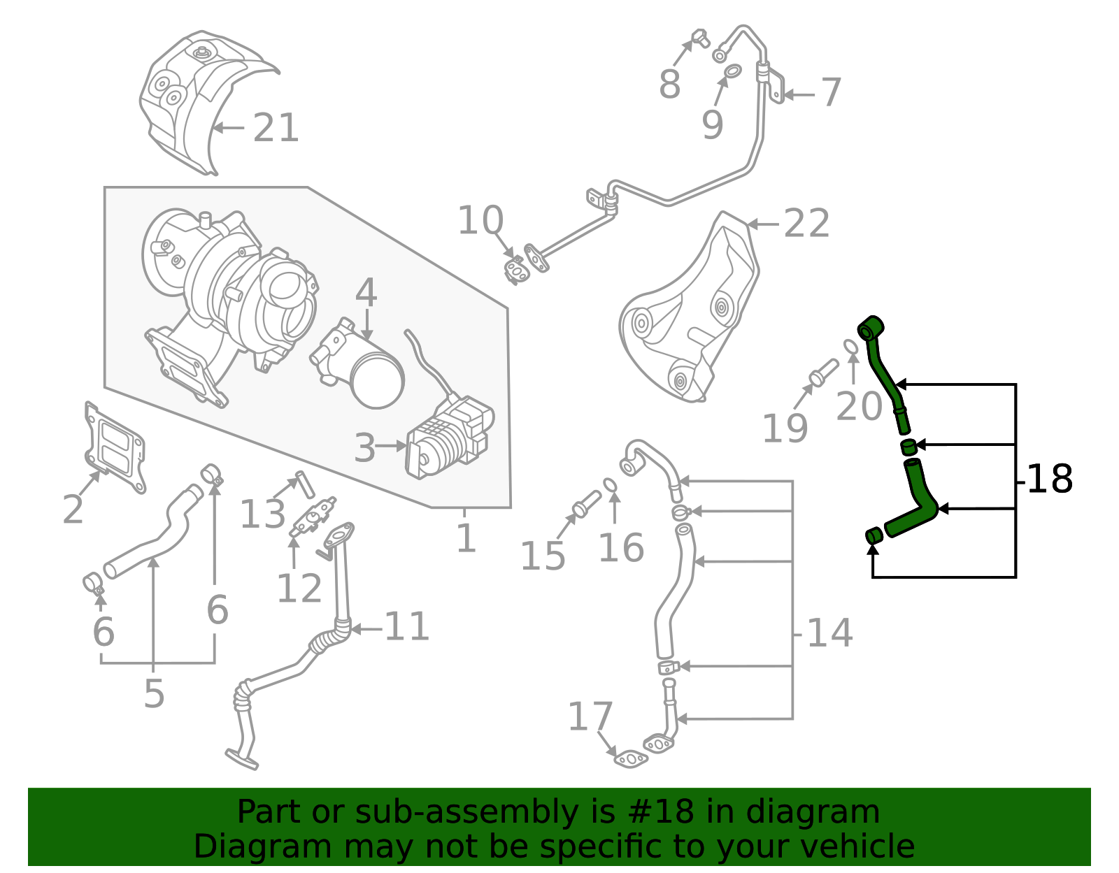 28260-2S300 - Turbocharger Coolant Line 2021-2025 Kia | Kia.Parts Store